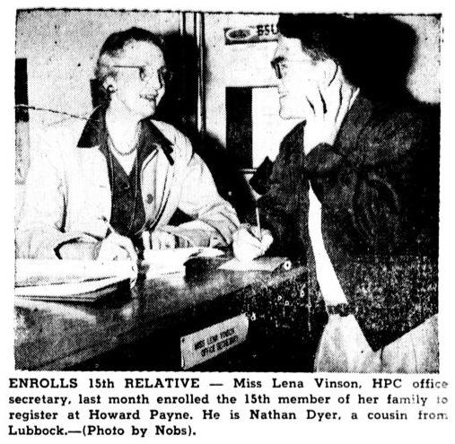 The Vinson Papers — Part 8 – Howard History